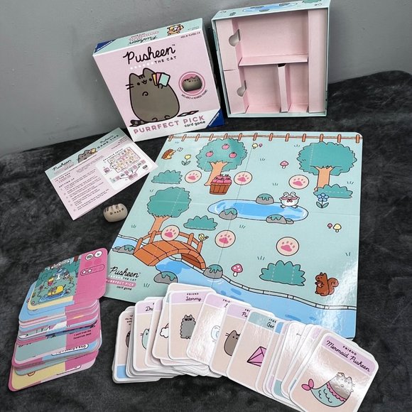 Ravensburger | Toys | Pusheen The Cat Purrfect Pick Card Board Game ...